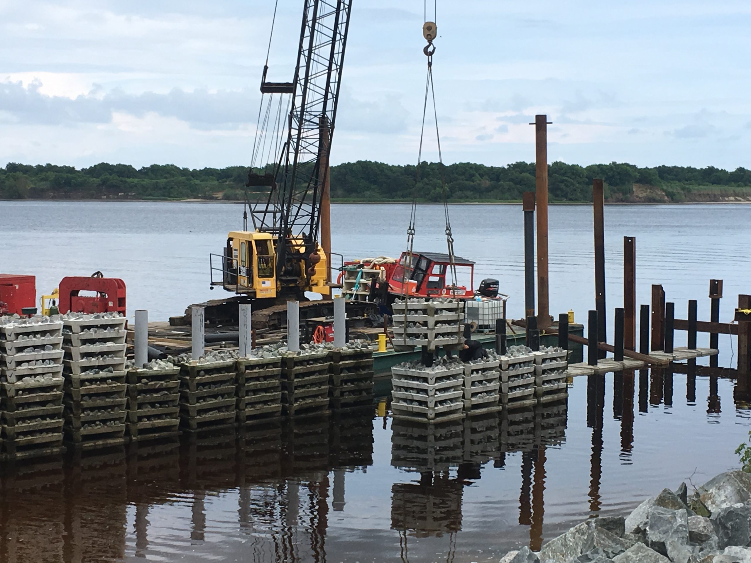Phase 2 of the Brunswick Town/ Fort Anderson shoreline stabilization ...